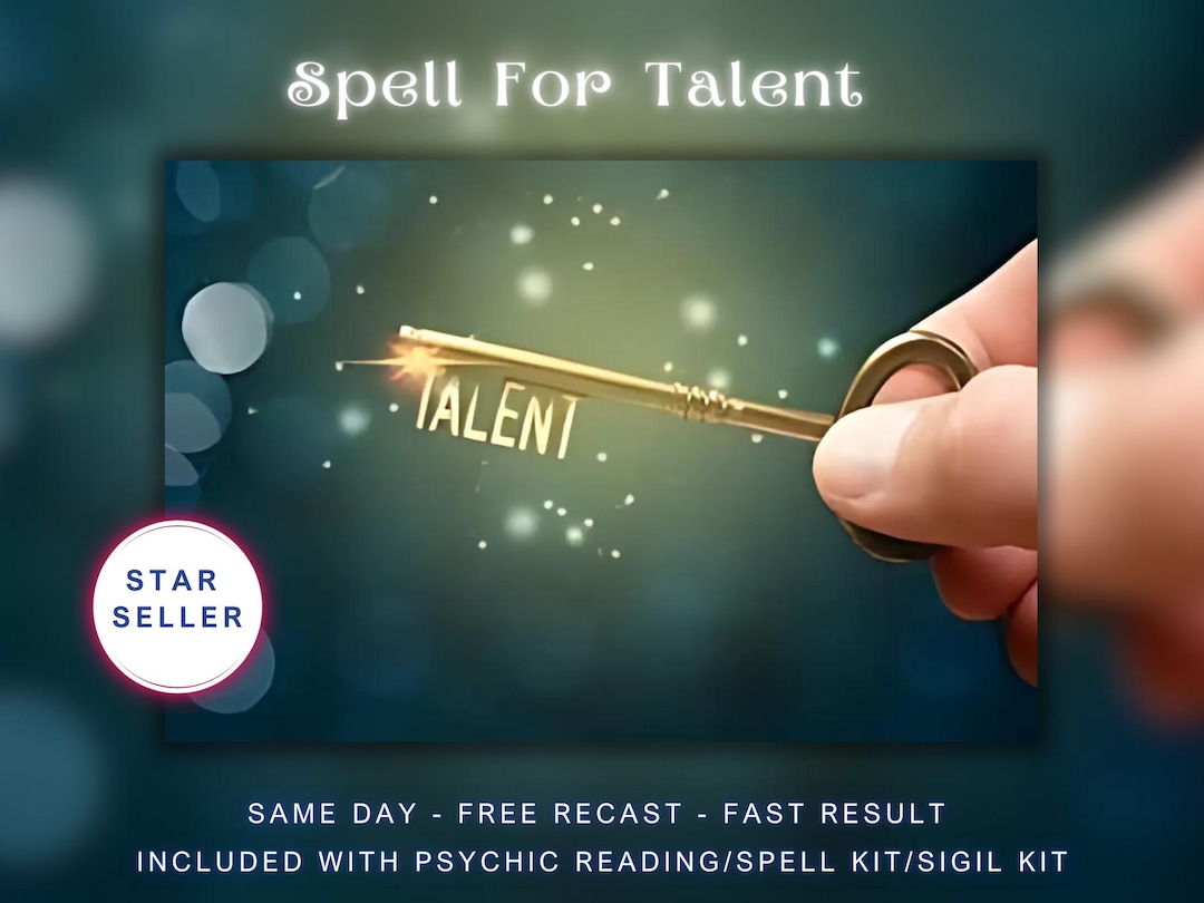 Talent Spell Kit: Included With Psychic Reading. - Etsy
