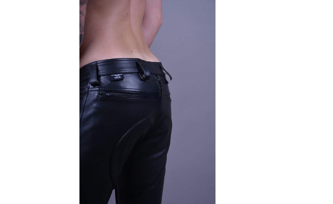 Echtes Schafsleder Handgefertigtes Leder LGBTQ Hose Echtleder - Etsy.de