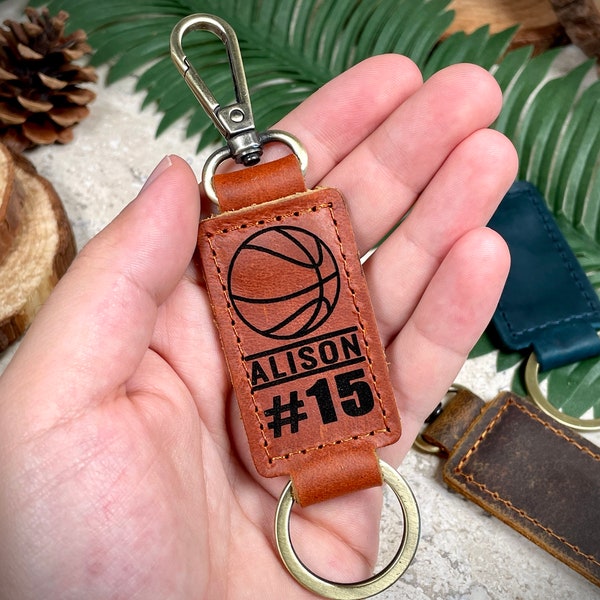 Basketball Keychain - Etsy