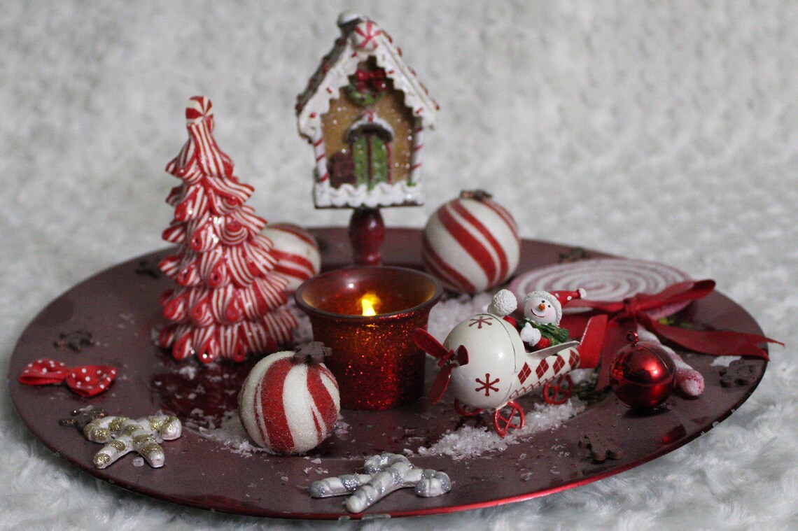 Christmas Candyland/gingerbread Scene - Etsy