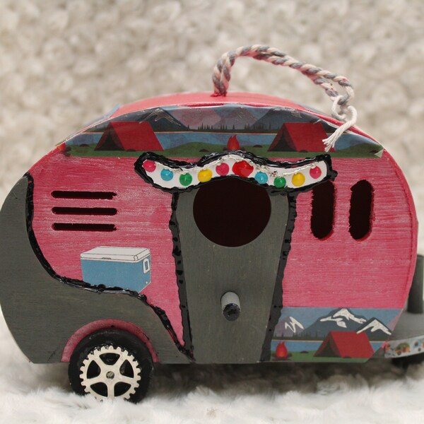 Trailer Birdhouse - Etsy