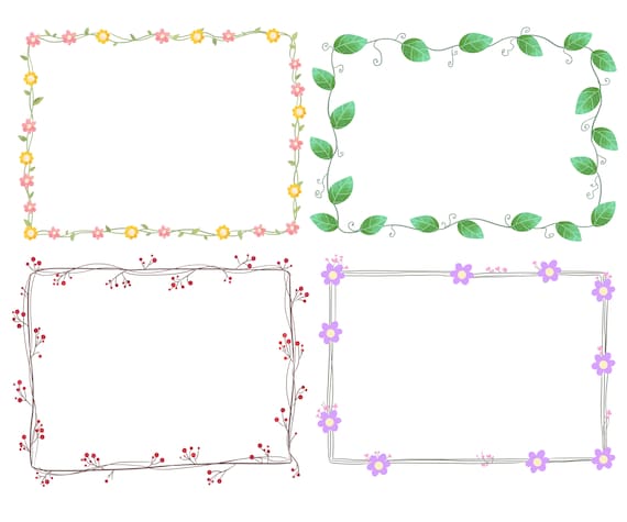 Free Spring Clipart Borders