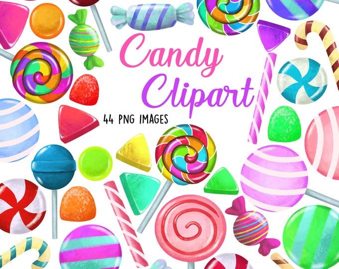 Candy Design Digital Download SVG & PNG File - Etsy