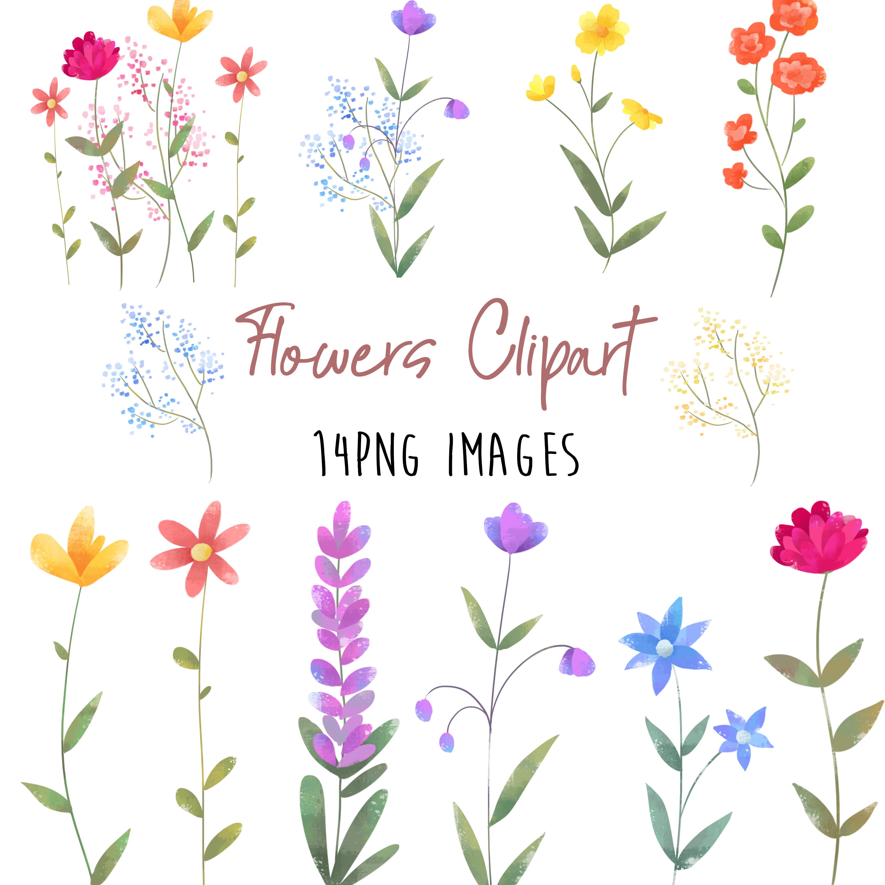 Wildflowers Clipart