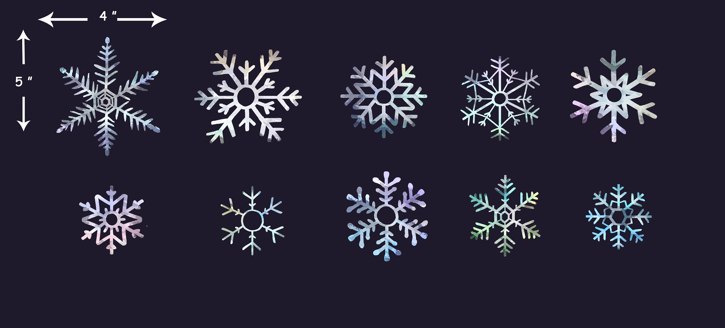 Snowflake Clipart, Snowflake Png, Christmas Clipart, Winter Clipart ...