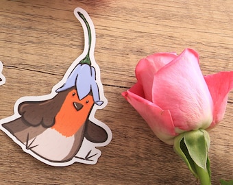 Robin Stickers - Etsy UK