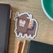 Cute Yak Vinyl Sticker/ Kawaii Yak Stickers, Gifts for Yak Lovers ...