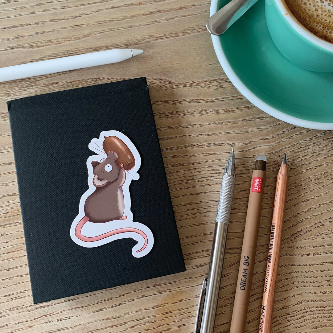 Cute Mouse Vinyl Sticker/ Kawaii Mice Stickers, Gifts for Mice Lovers ...