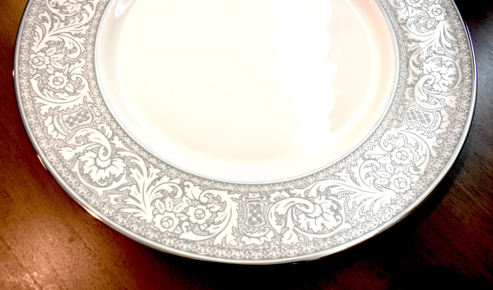 Dinner Plate Renaissance Platinum by FRANCISCAN Made in USA - Etsy