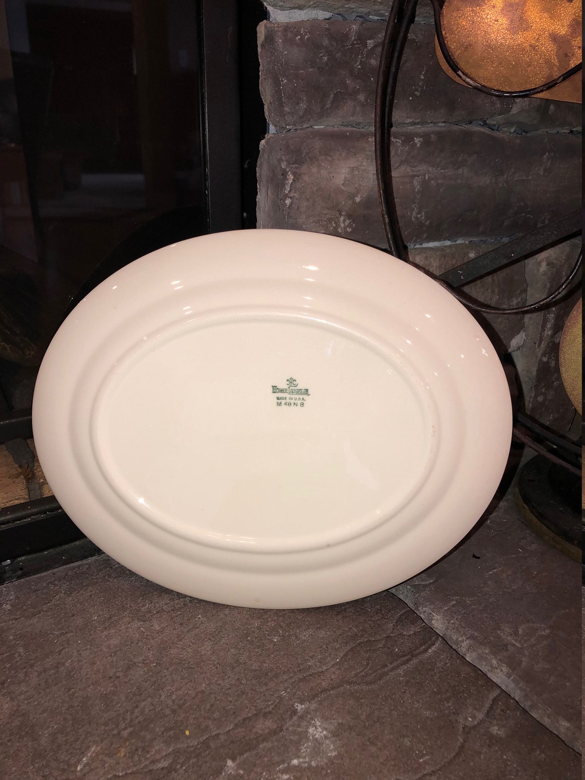 Vintage 1948 12in Antique Homer Laughlin Marked M 48 N8. - Etsy