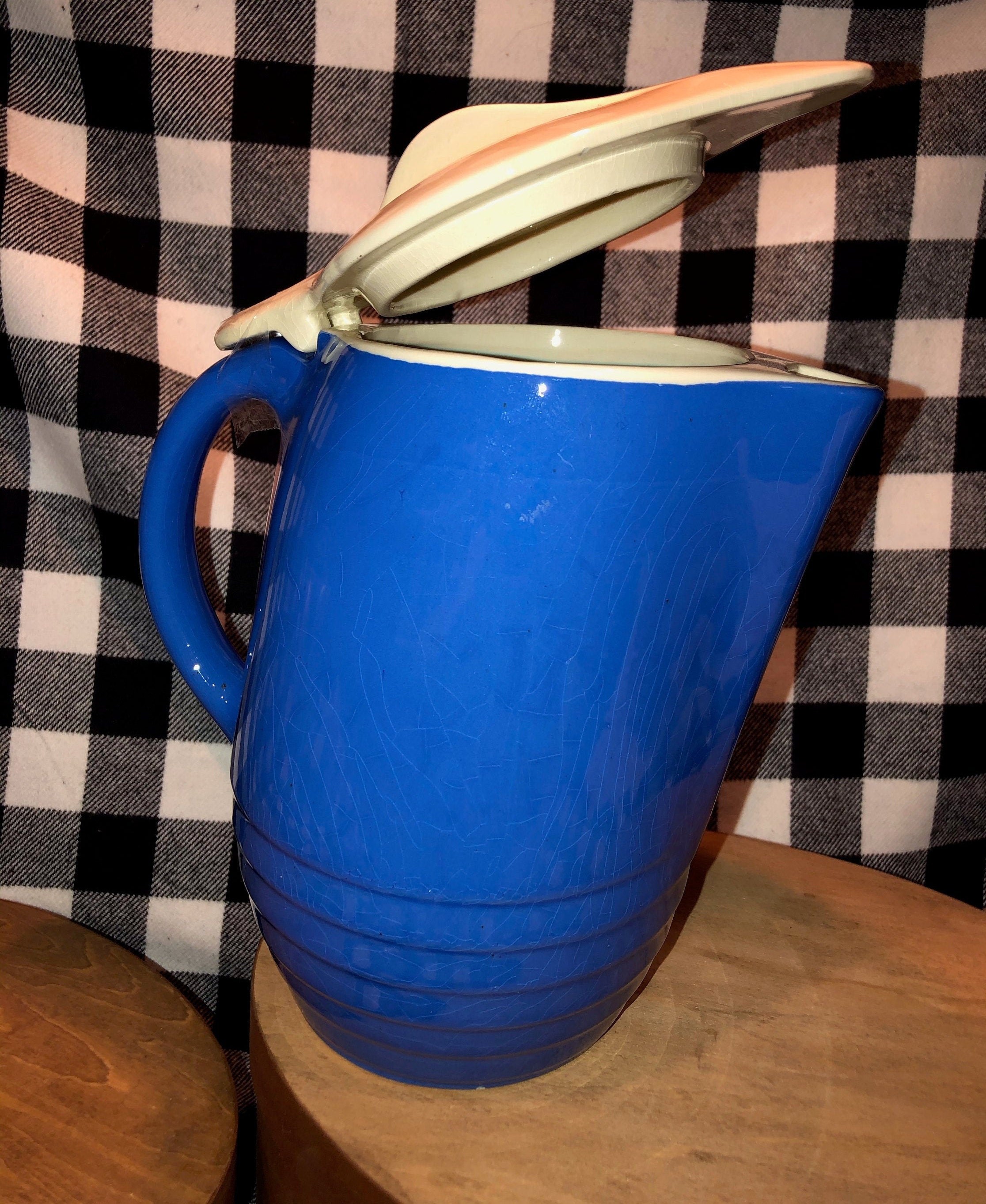 Vintage and Rare 1938 UNIVERSAL POTTERIES Water Server Pitcher - Etsy