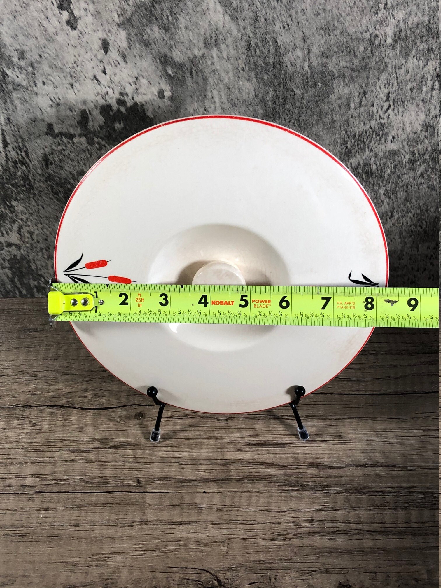 Rare Universal Cattail Round Casserole Dish LID 1940s Kitchen. - Etsy