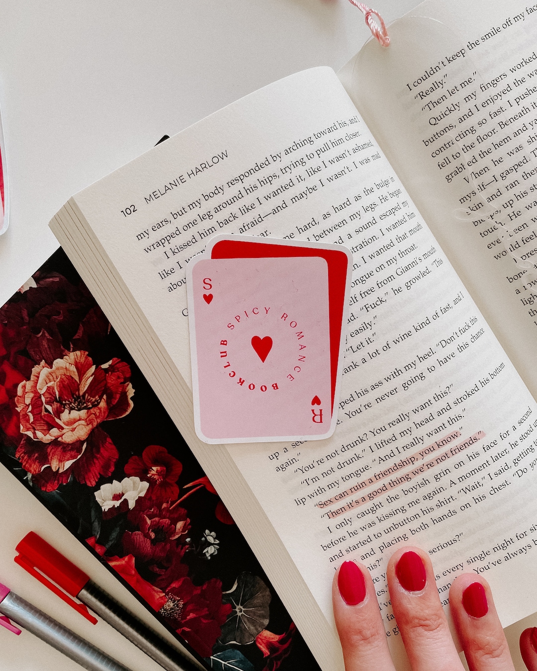 Romance Reader Stickers | Spicy Romance Stickers | Spicy Book Club ...
