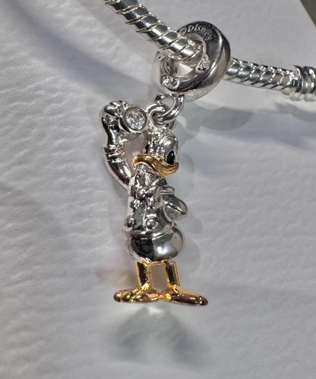 Pandora #792683C01 Disney 100th Anniversary Donald Duck Charm*retired ...