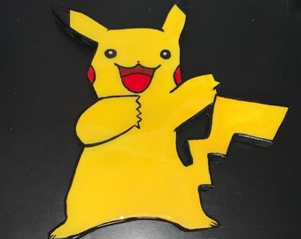 Pikachu Cut Out - Etsy