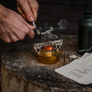 Spirit Burner Tripod FLÄMME (stand, Trivets) for Trangia Esbit Alcohol ...