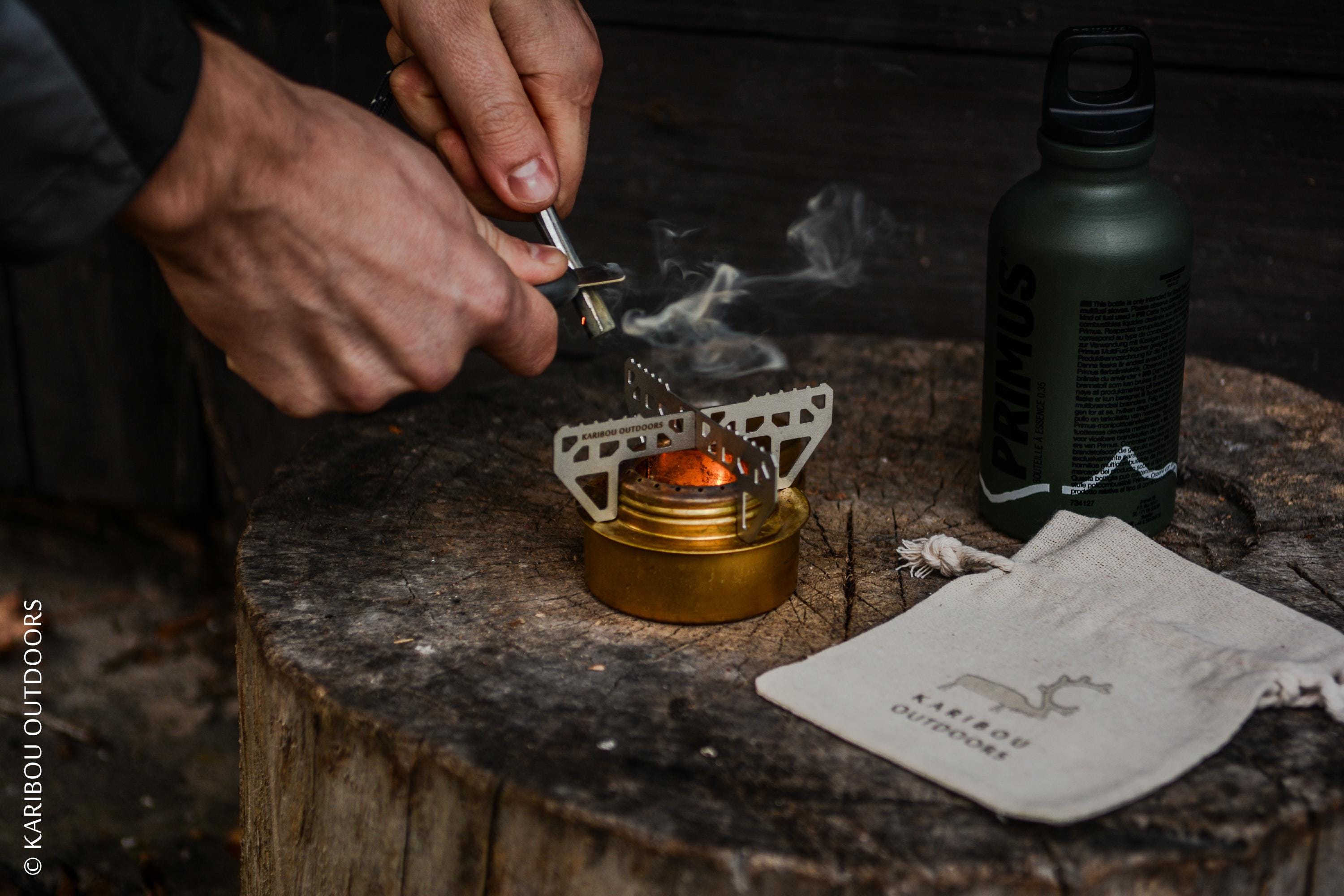 Spirit Burner and Tripod FLÄMME (stand, Trivets), Alcohol Stove ...