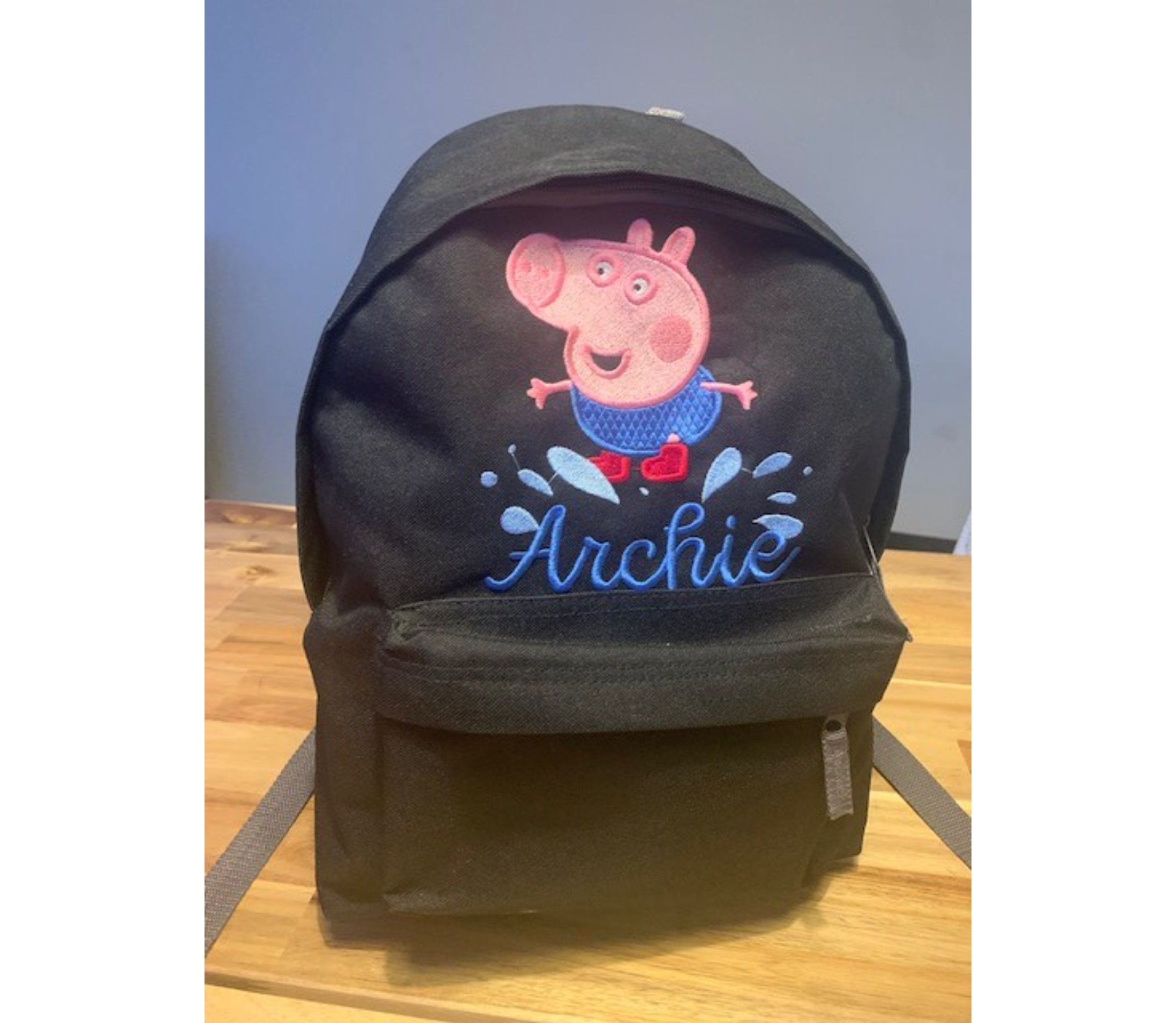 Kids Personalised Character School Backpack, Any Name, Back Pack ...