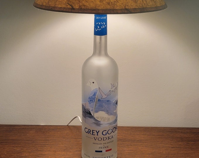 Grey Goose Vodka Bottle Lamp - Etsy