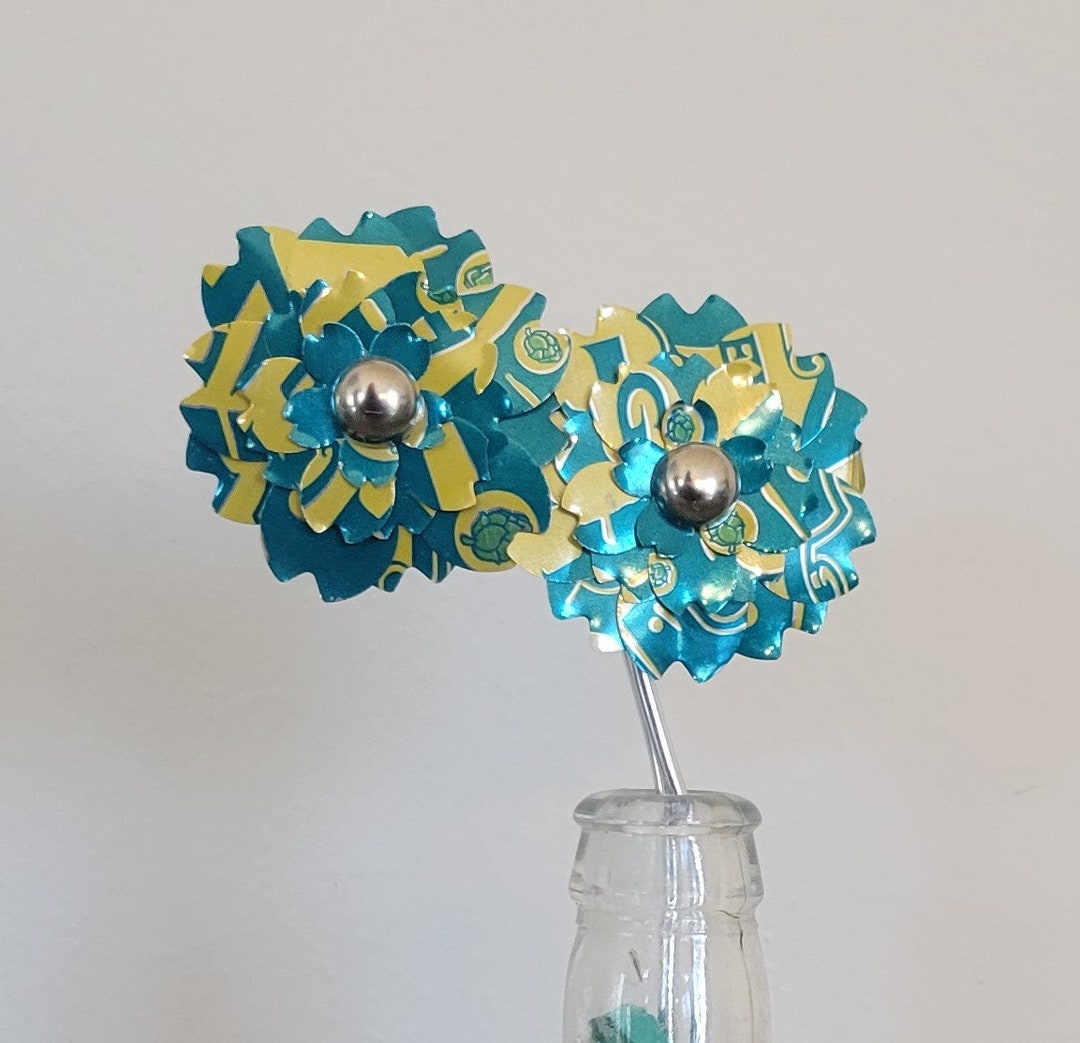 Upcycled Aluminum Can Flower Bouquet - Etsy