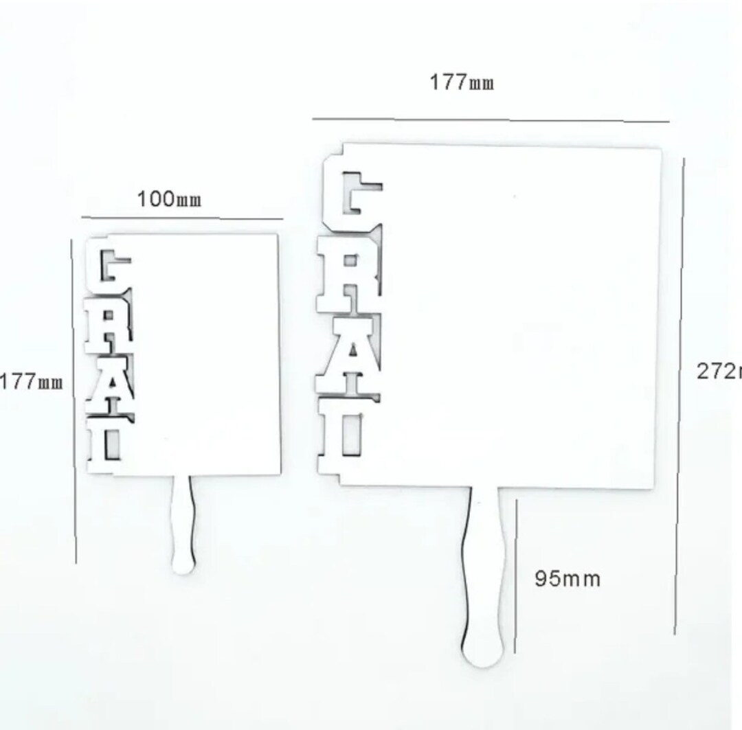 Blank Graduation Paddle - Etsy