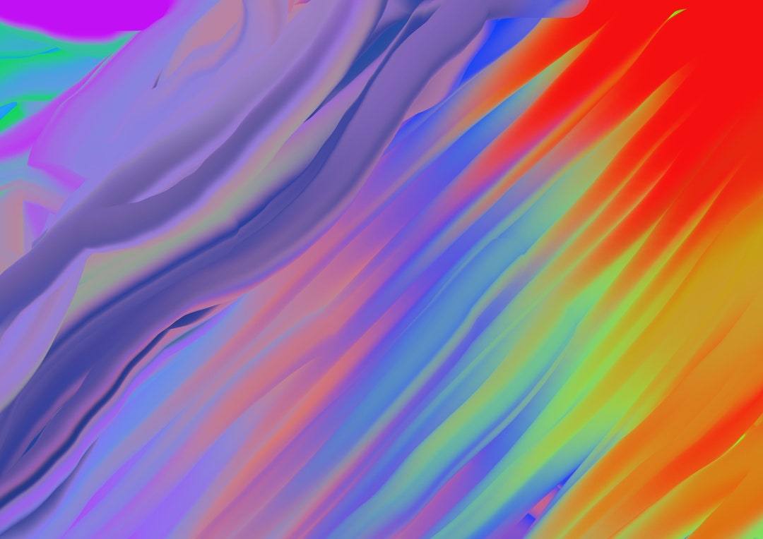 Rainbow Screensaver - Etsy