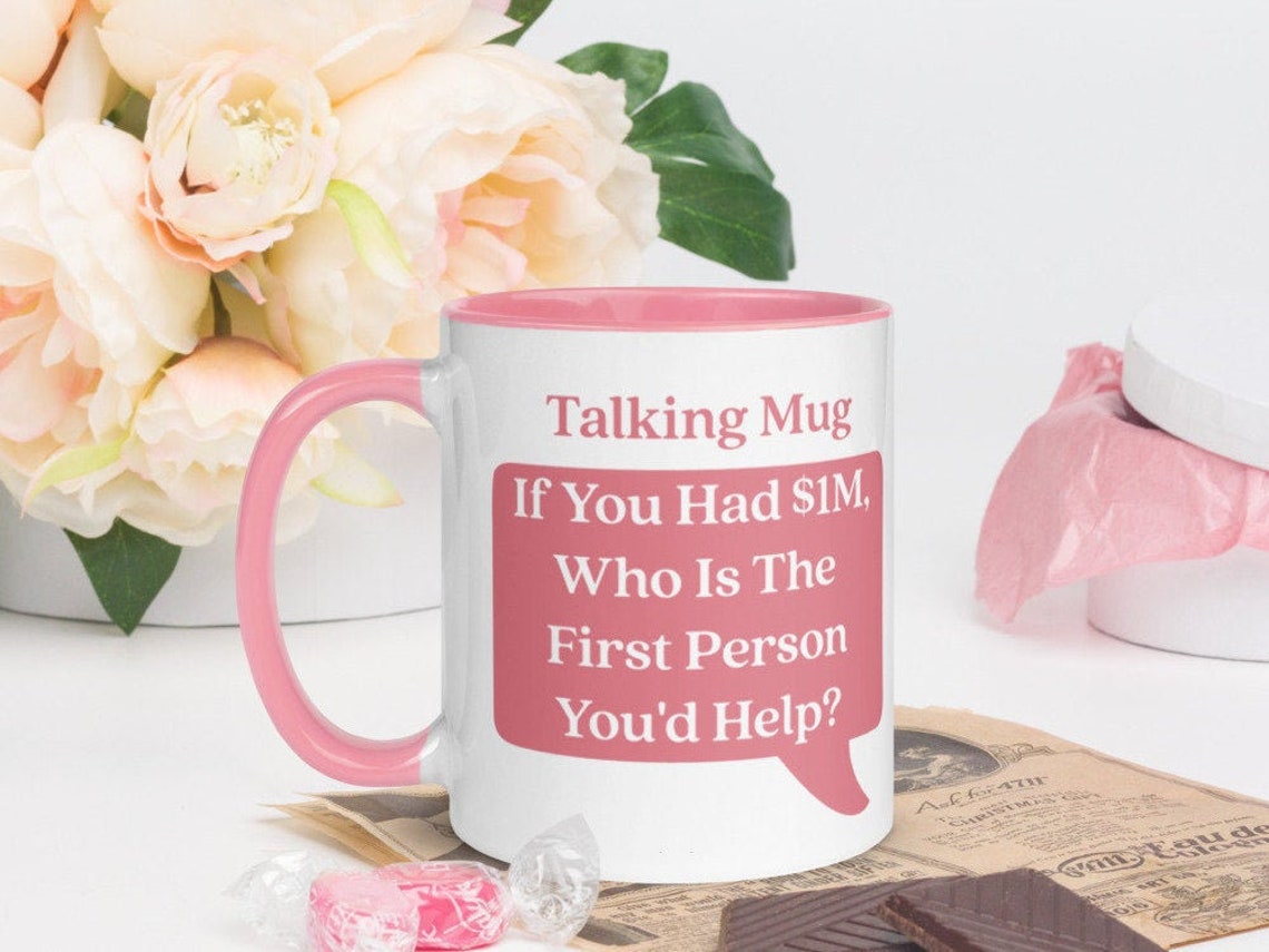 Custom Mug Personalized Mug Large Talking Mug Gift for Him - Etsy