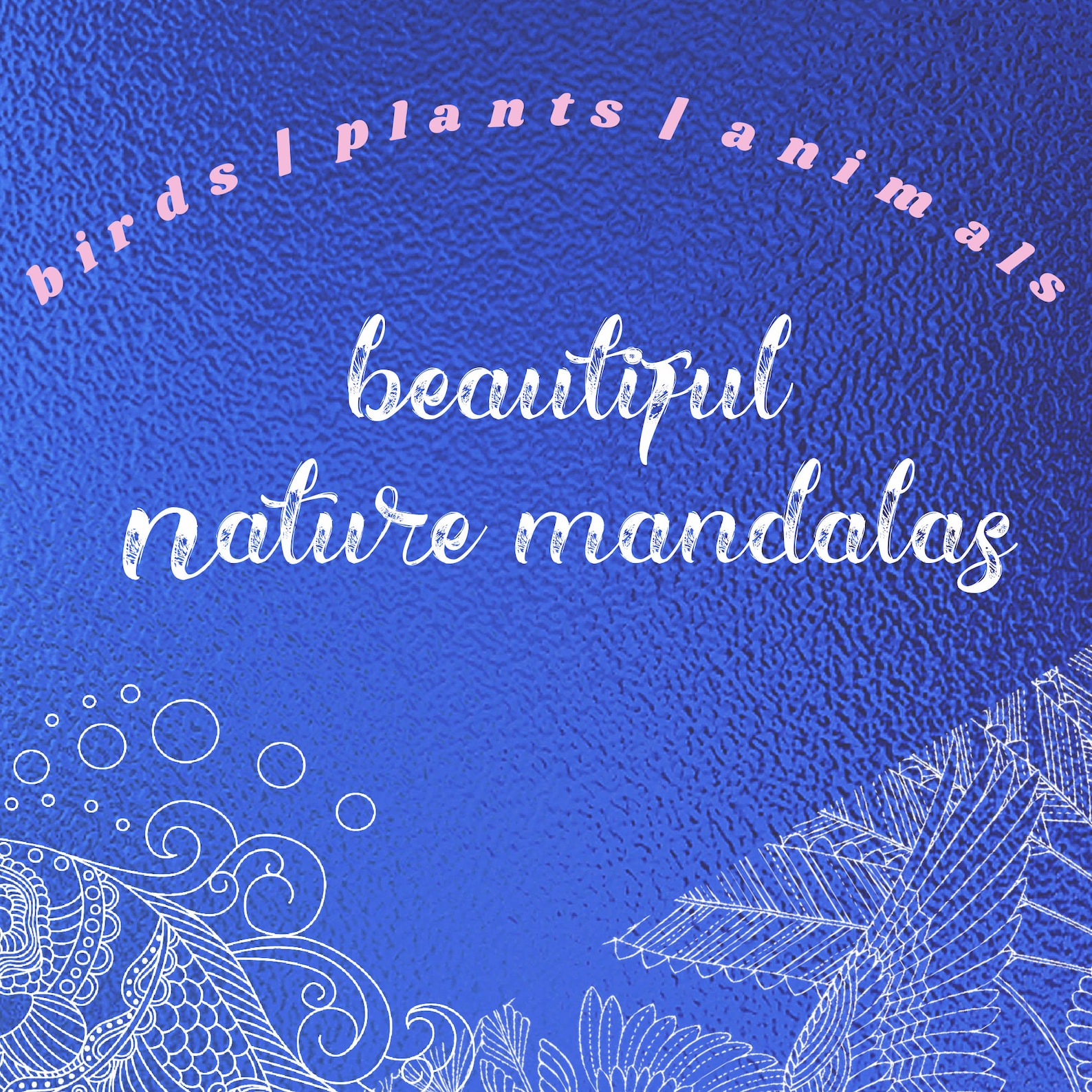 Adult Coloring Pages Nature Mandala Easy Printables Digital - Etsy