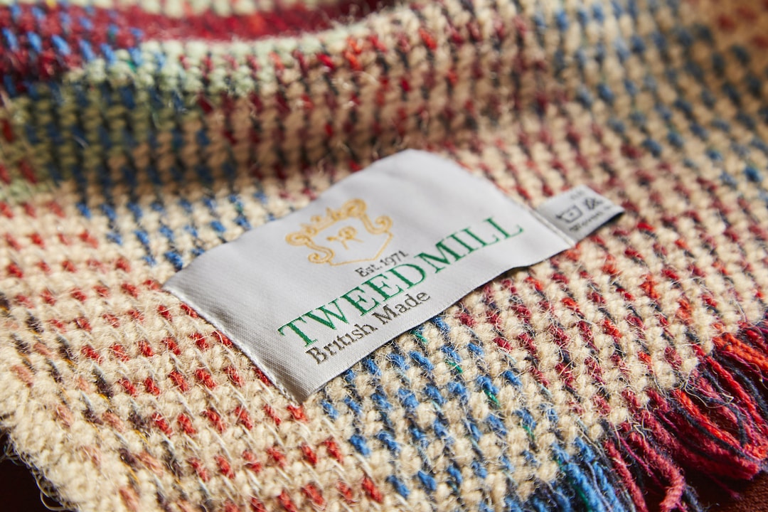 Recycled Wool Blanket: Rustic Multi-coloured Throw, Tweedmill British ...