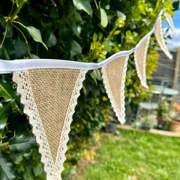 Lace Bunting - Etsy