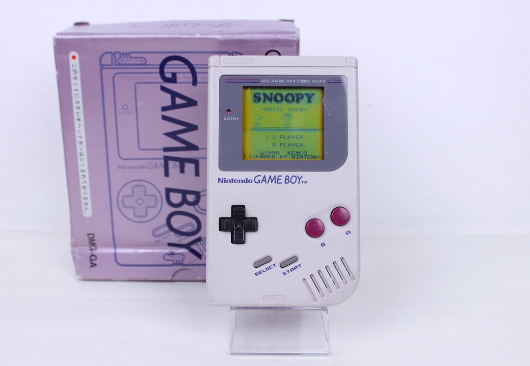 Original Nintendo Game Boy classic / Vintage Game Boy / - Etsy