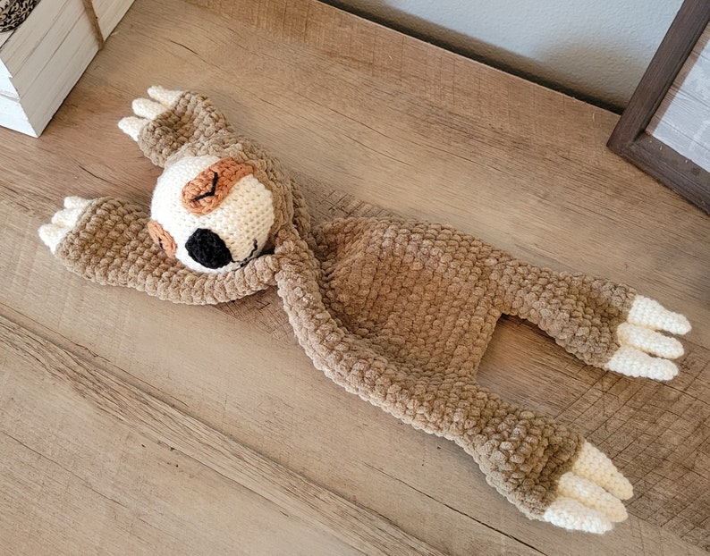 Crochet Sloth Lovey - Etsy