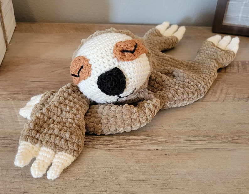 Crochet Sloth Lovey - Etsy
