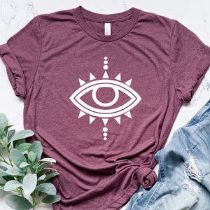 Eye Shirt, Evil Eye Shirt, Evil Eye Unisex Shirt, Eye Tee, Mystical Tee ...