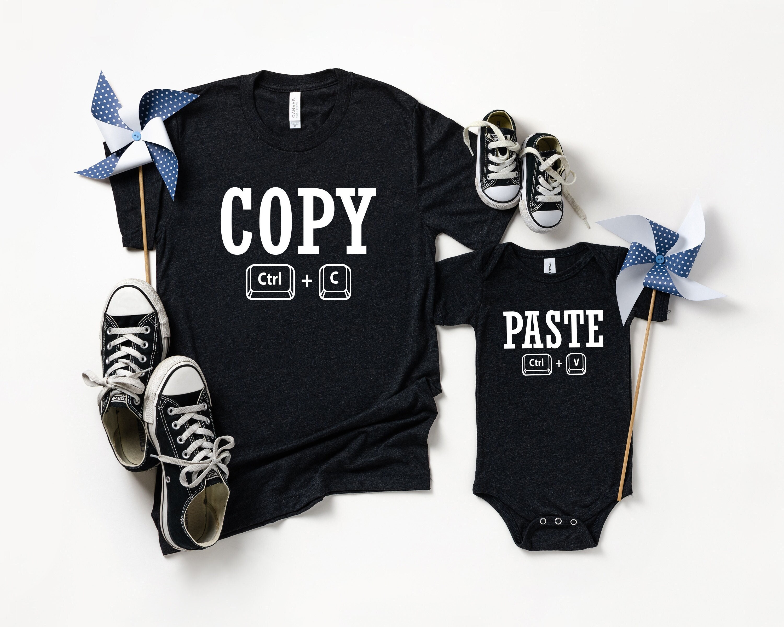 Matching Fathers Day Shirts, Dad and Baby Matching Shirt, Copy Paste ...