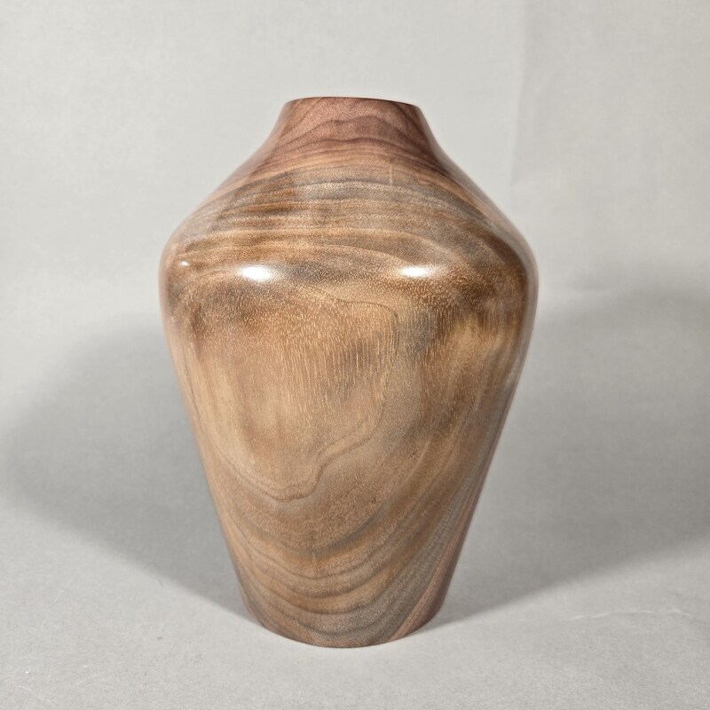 Wood Turned Vase - Etsy