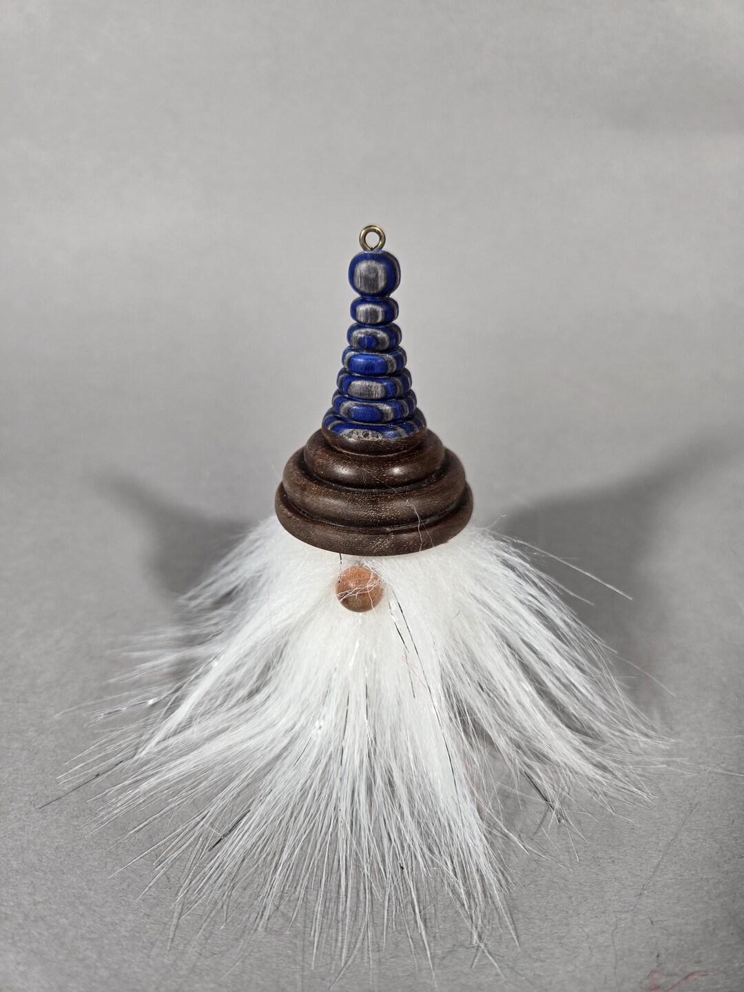 Small Hand Turned Gnome Ornaments- - Etsy