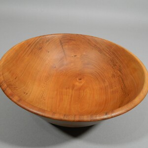 Stunning Wood Turned Cherry Bowl - Etsy
