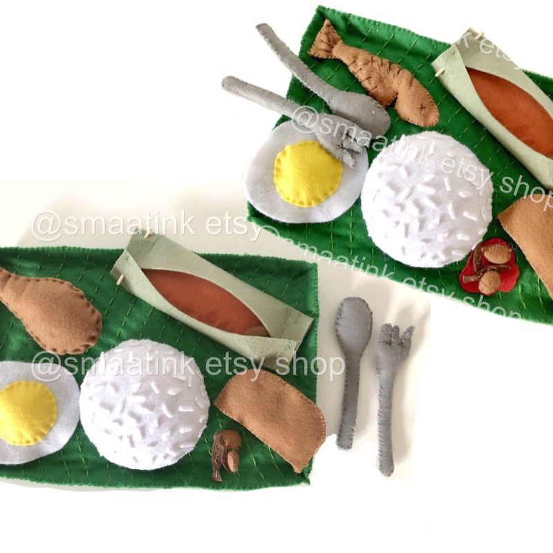 Felt Food Pattern - Etsy