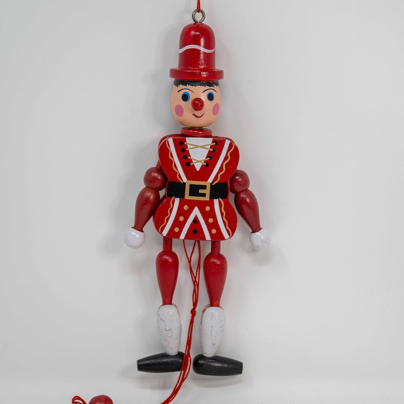 Pull String Puppet - Etsy