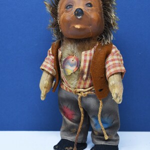 Original 1950's Mecki - Steiff Hedgehog Doll - Original Tag - Collector ...