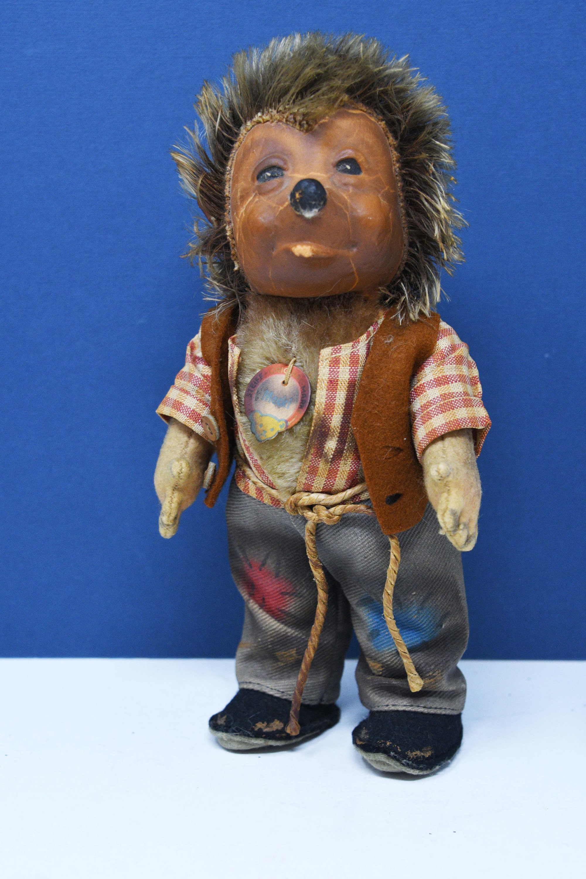 Original 1950's Mecki Steiff Hedgehog Doll Original - Etsy
