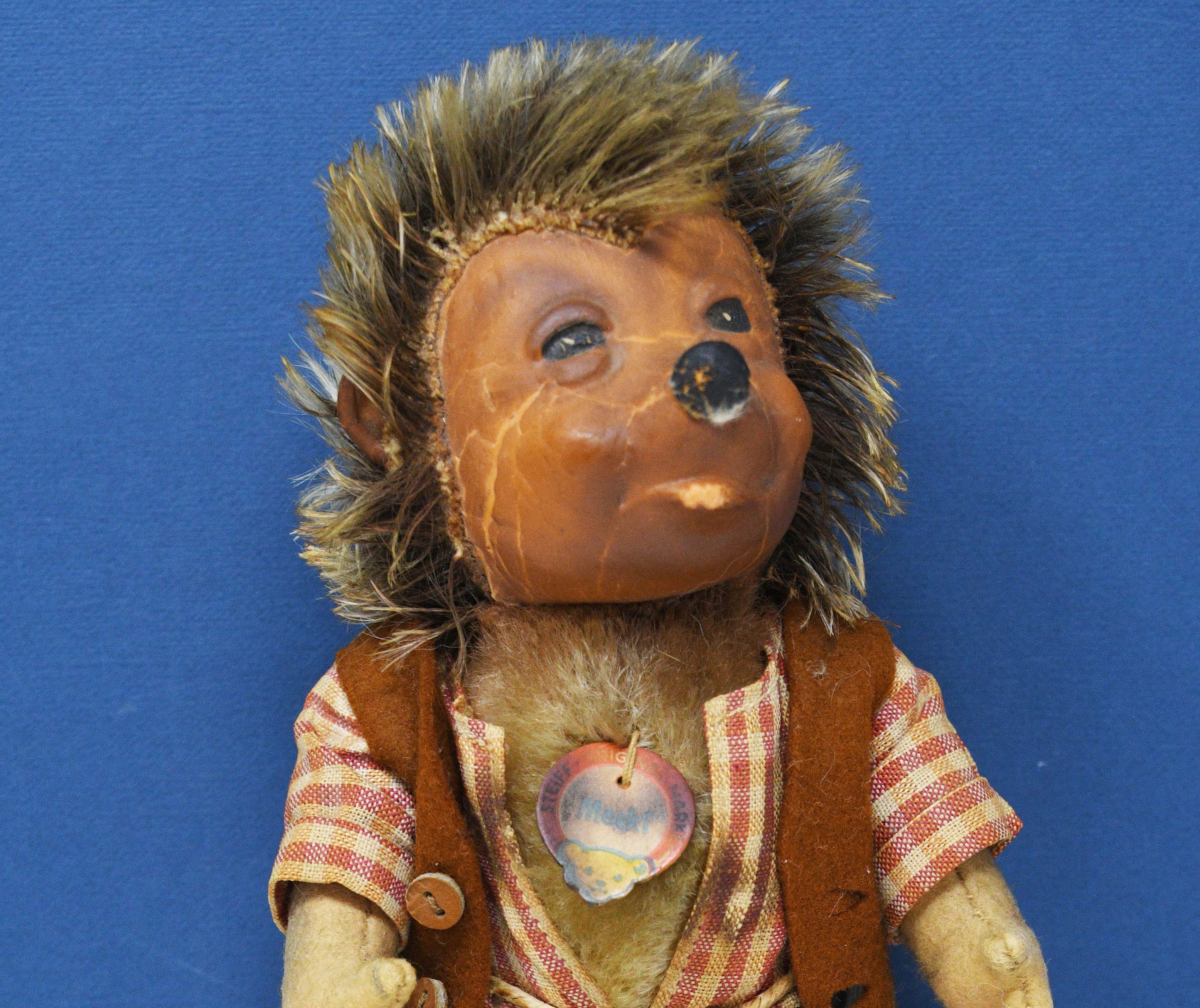Original 1950's Mecki Steiff Hedgehog Doll Original - Etsy