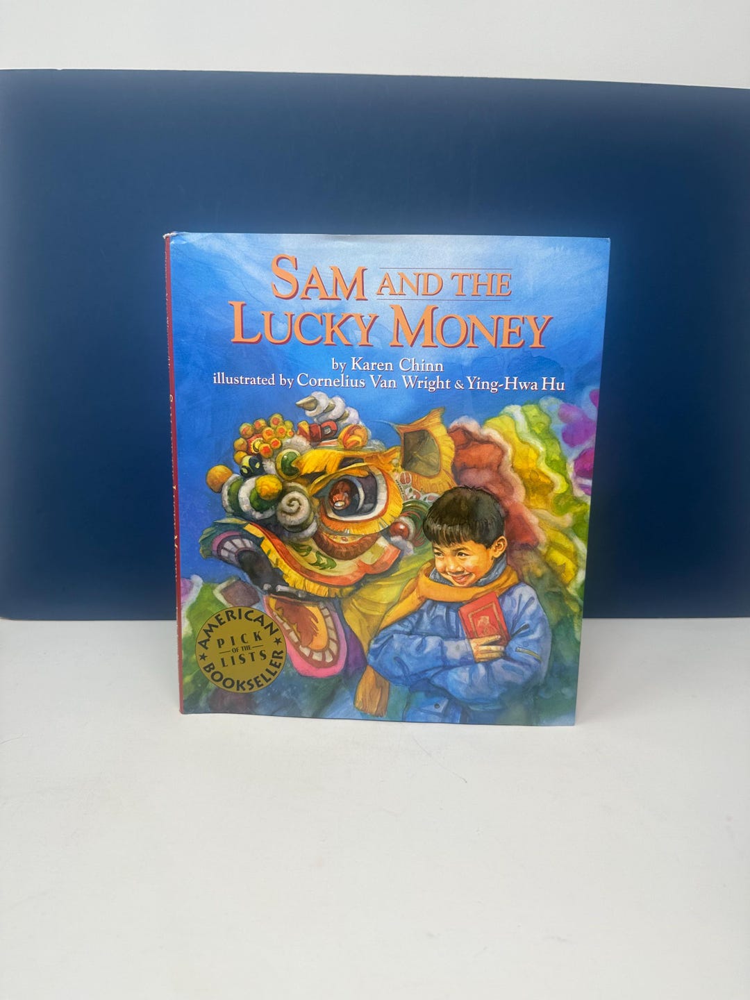 Vintage "sam and the Lucky Money" - by Karen Chinn - 1995 - Colorful ...