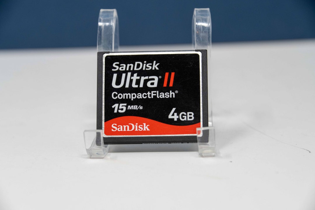 Sandisk Ultra II 4GB Memory Card CF Compact Flash for Older DSLR Camera ...