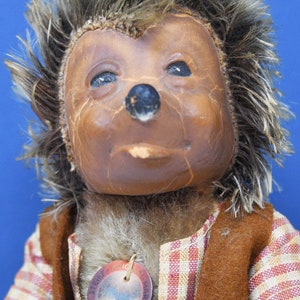Original 1950's Mecki - Steiff Hedgehog Doll - Original Tag - Collector ...