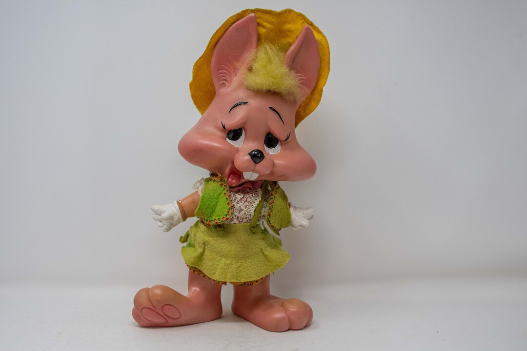 Vintage Roy Des of Florida Large Girl Bunny Rabbit Bank - 1970 ...