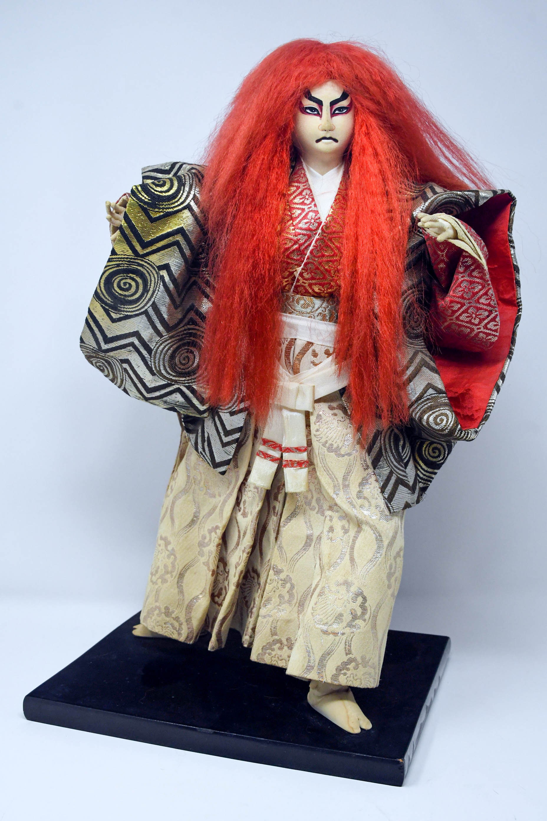 Vintage Japanese Kabuki Renjishi Lion Dancer Doll - Etsy