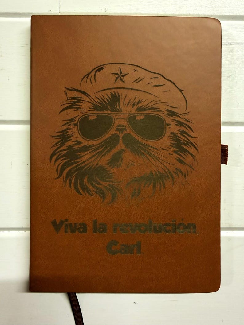 Dungeon Crawler Carl Notebook | A5 Engraved Journal | Princess Donut ...