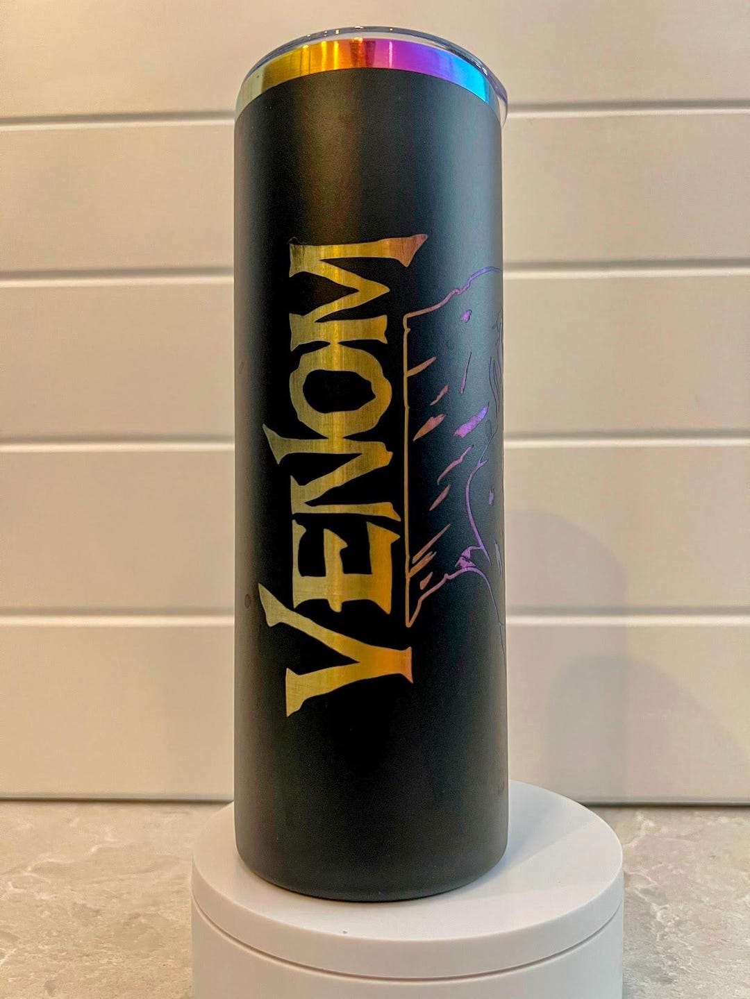 Venom - Engraved Tumbler - 20oz Slim - Etsy